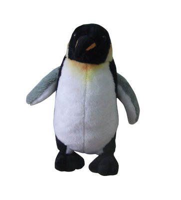 China 9'' plush stuffed penguin supplier