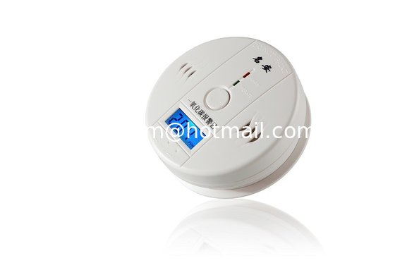 DC backup battery Ceiling LCD CO carbon monoxide gas detector For Home Security