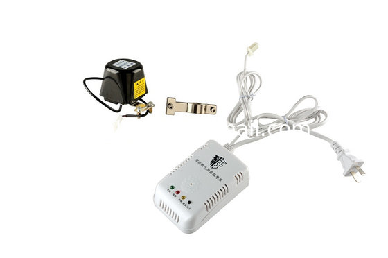 Hot Sales EN Standard AC Powered Combustible Gas Alarm With Mechanical Valve Factory Direct-Sale