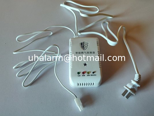 Home Domestic Combustible Gas Detector With Solenoid Valve For Home Kitchen From Factory