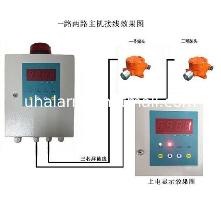 2025 China 4-20mA Industrustial  H2S Gas Leaking Detector With Explosion-proof Probe For Factory Security