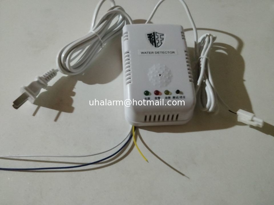 Hot Sales AC220V Powered Home Water Leaking Alarm & Water Leaking With Relay Output For Water Tank With En Standard