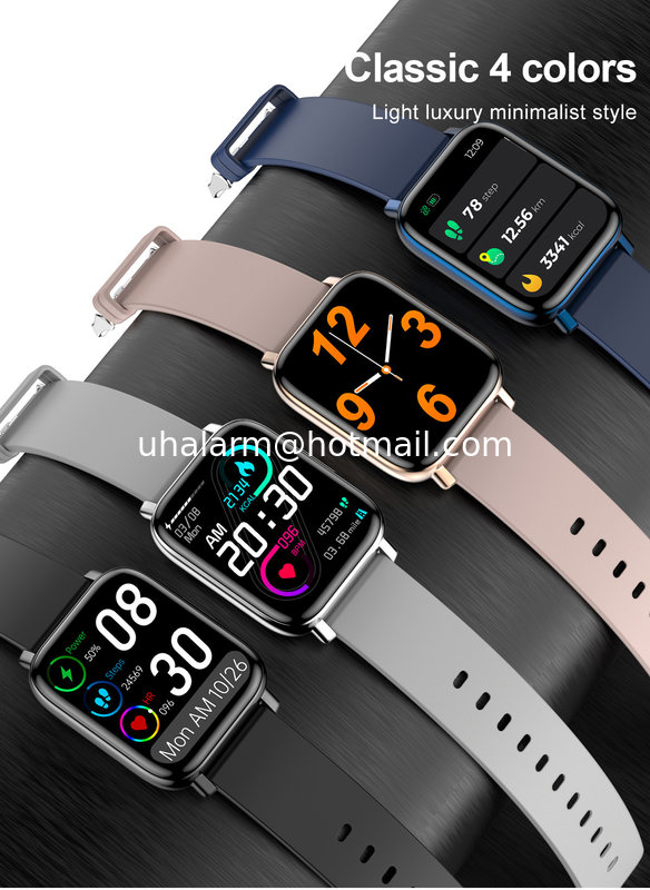 China Waterproof Bluetooth Smart Bracelet For Men & Women Blood Pressure Measurement Electronic Heart Rate Monitor