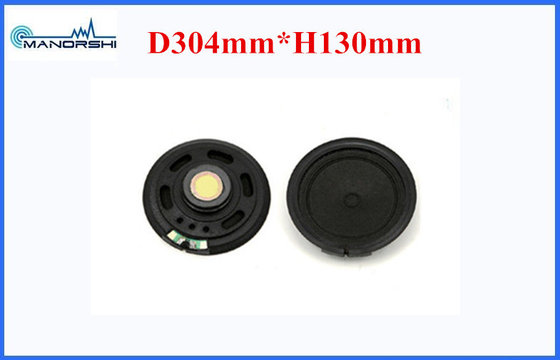 Round Portable 400HZ Dynamic Micro Dynamic Speaker With Foam Edge