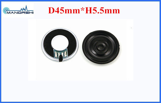8Ohm RoHs Nominal Power 1.0 Watt Mylar Speaker With Fo - 300Hz For Television