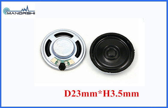 0.25w Or 0.5w Condenser Microphone Mini Mylar Speaker 8ohm For Portable Player