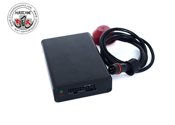 LCD Display Diesel Fuel Tank Ultrasonic Level Sensor Meter 1.5m EIA485 Output