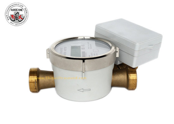 Size DN25 Class C Ultrasonic Water Meter for Industrial Buildings with Control Valve