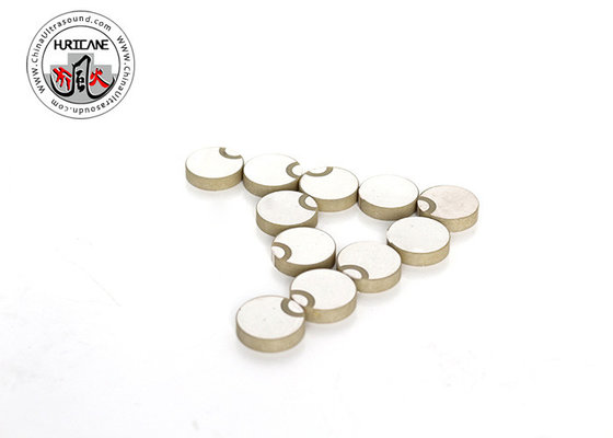 Ultrasonic Piezo Element High Frequency 1M / 2Mhz Piezoelectric Material