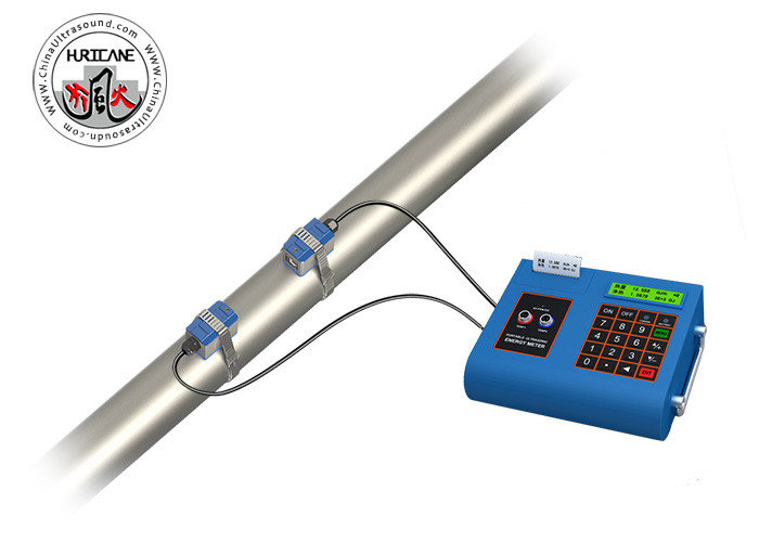 High Performance Portable Flow Meter , Ultrasonic Water Flow Meter