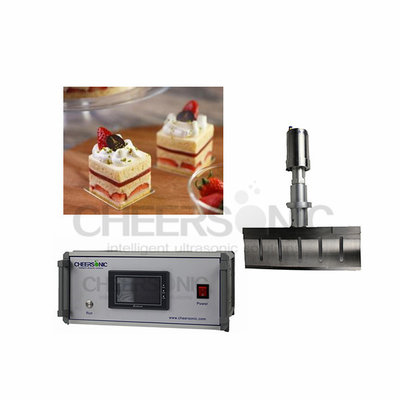 1600W Mousse Cake / Ice Cream Bars Food Slicing Machine With Ultrasonic Generator