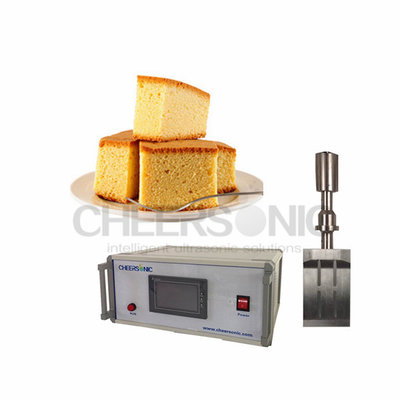 1200W Sponge Cake Cutting Machine With Ultrasonic Cutting Technology 