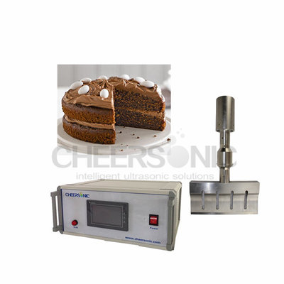 20KHZ Ultrasonic Food Cutting Machine For Chocolate Cake / Baked Cookies