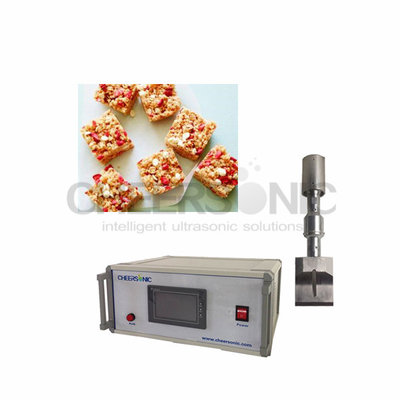 Customized Cookies / Bars Dough Cutter Machine With Ultrasonic Food Cutting 