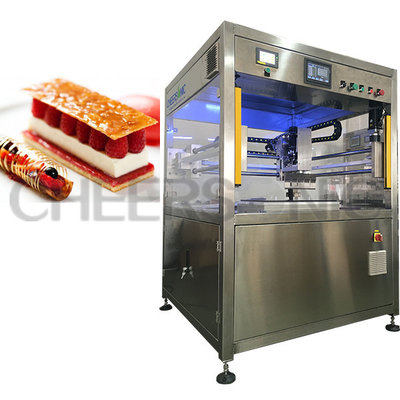 Cheese Portioning Ultrasonic Food Cutter Machines , Accurate Ultrasonic Cake Slicer