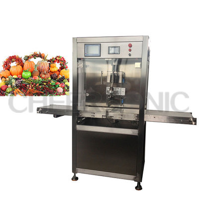 Automatic Cake Ultrasonic Cutting Machine , Ultrasonic Food Processing Vegetable Slicer