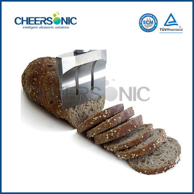 Ultrasonic Bread Pastry Cutting Machine , Cake Slicer Machine OEM Available