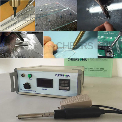 0.01-99.99S Ultrasonic Soldering Machine For Glass / Ceramics / Metal