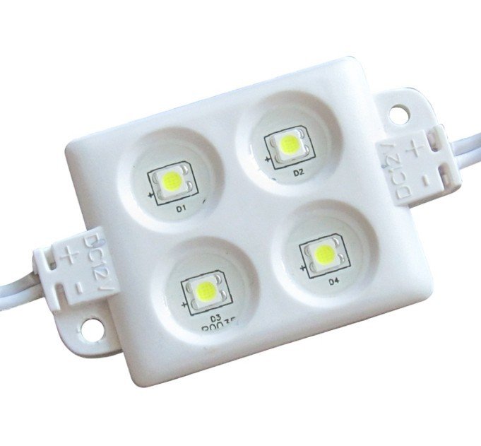 Outdoor 5050 SMD LED Module Green High Brightness Waterproof / Warm White