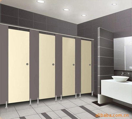 hpl toilet partition and shower material with nylon accessories