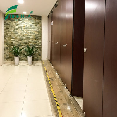 new design waterproof compact laminate toilet cubical partitions