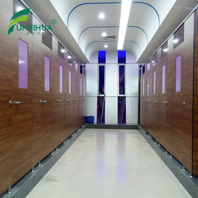 18 mm Thickness Ready Made The Public Toilet with Hardware