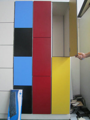 Waterproof Fireproof Phenolic compact board Locker China Manufacturer Theme Park HPL Locker