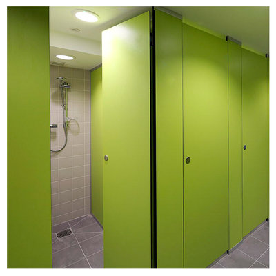 Washroom Bathroom Urninal Cubicles HPL Toilet Partition With304 Stainless Steel Accessories