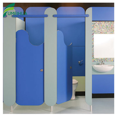 Toilet partition manufacturer HPL toilet cubicle partition Public toilet partition bathroom cubicle