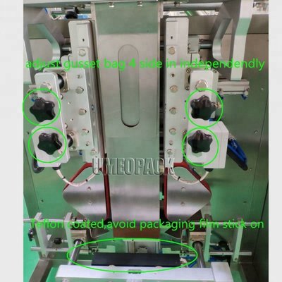 UMEOPACK New style gusset bag automatic small 1kg flour plastic dosing sachet coffee powder filling and packing machine price supplier