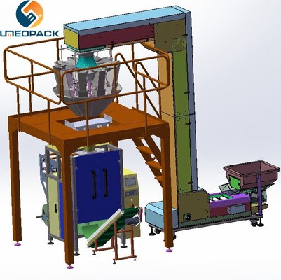 Automatic seeds bag packaging machine and labeling machine price supplier