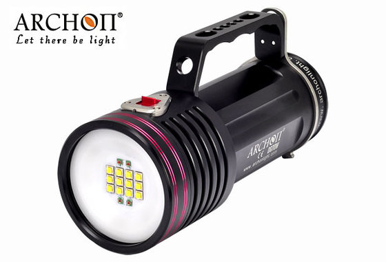6500 Lumen Aluminum Alloy Scuba LED Diving Light Submarine 200 Meters