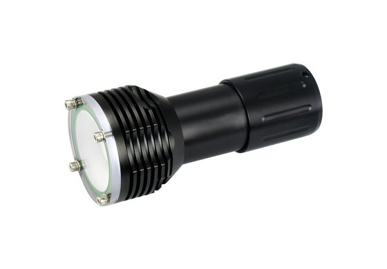 Wide Beam Angle LED Scuba Diving Flashlight 1400 Lumen With Red Light