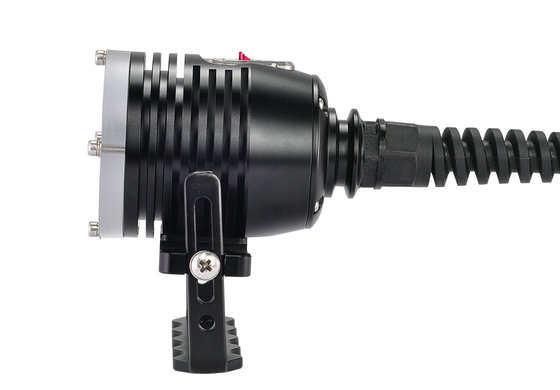 Underwater 656 Feet / 200 Meters Diving Canister Light  Aluminum Alloy Black