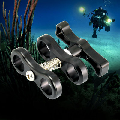 Aluminum Robust Z05 Underwater Camera Mount Diving Butterfly Clamp