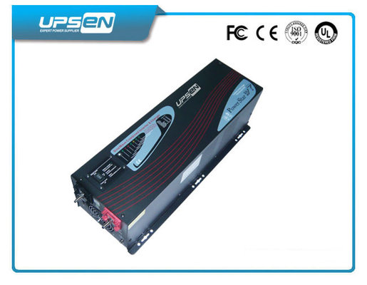 120VAC DC AC Inverter 48v 12v Power Inverter Black High Efficiency supplier