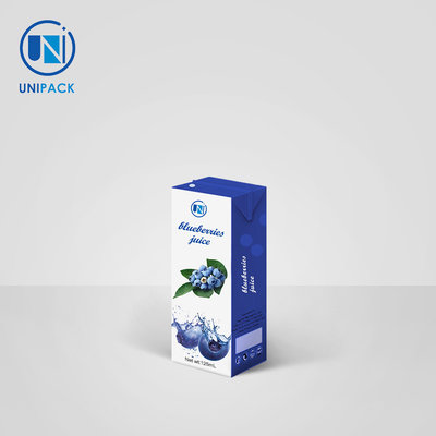 Uniapck Hot Deals China Manufacturer 125ml Brick Carton Aseptic Packaging