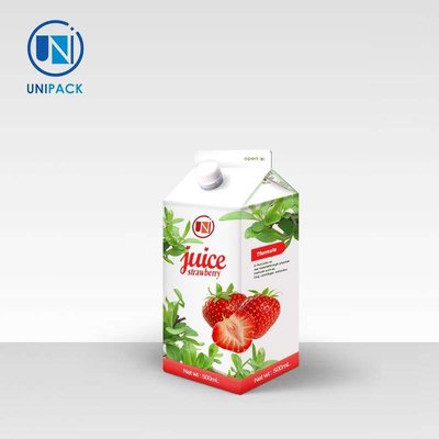 UNIPACK Hot Sale Aseptic box Juice Paper box for Juice