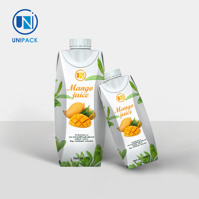 food grade Matt Lamination Aseptic Packaging Juice Milk Box