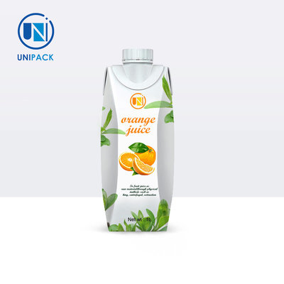 Juice And Milk Carton Aseptic Brick Pack  Environmental Friendly