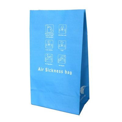 Hospital Quality Air Sickness Clean-up Vomit Paper Bag