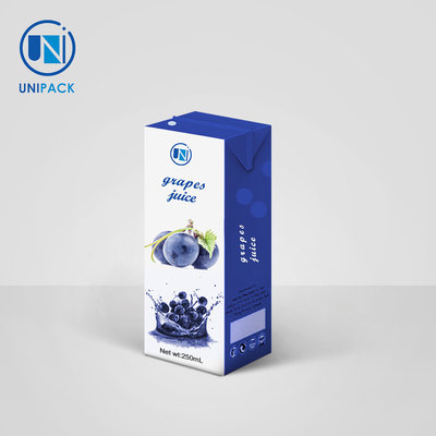 UNIPACK Hot Sale 250ml Fruit Juice Boxes Juice Boxes for Juice