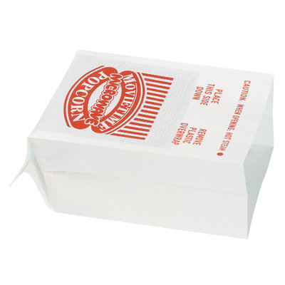 Customization Craft Paper Bag Packaging For Microwave Popcorn