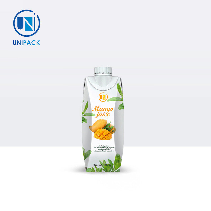 Juice And Milk Carton Aseptic Brick Pack  Environmental Friendly