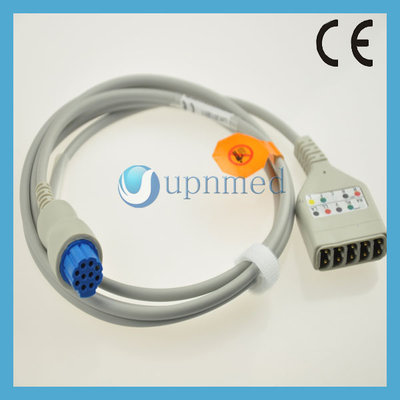 Datex 5lead ECG Trunk cable,10pin Datex-Ohmeda AS-3, CG-2CS, CS-3, CH-1, CH-S, CH-2S, CH-