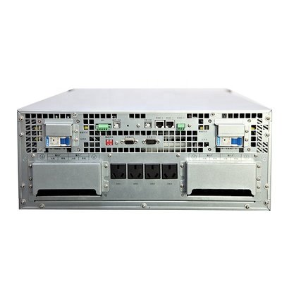 6U LifePO4 15ah Lithium Battery , 6KVA Double Conversion Ups Online Rack