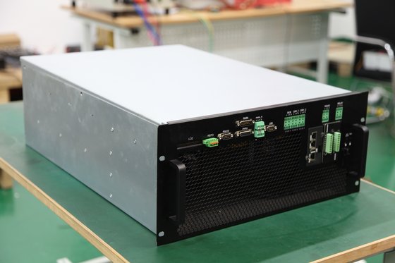 Telecommunication Rs232 Power Supply , Black 500kva Computer Ups System