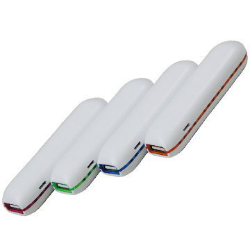 White 1 Cell Phone Charging Pack Pocket With Outdoor Sling 2600mAh