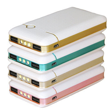 2 USB High Capacity Powerbank 13000mAh Mobile Battery Backup Charger