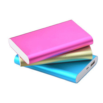 금속 상자 8000mAh Li 중합체 힘 은행, 1.5A Ouput/606090*2를 건전지 두껍게 하십시오